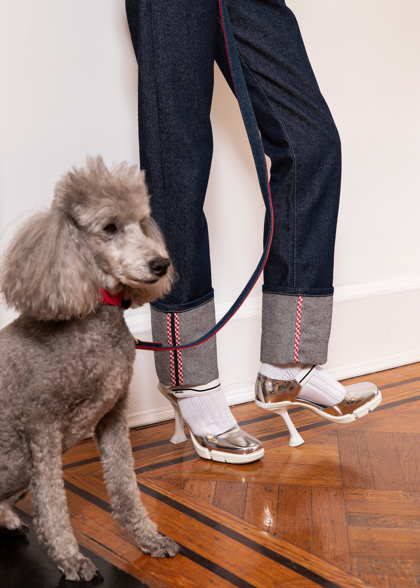 Gingham Selvedge Cuff Jean – Linda Hopp